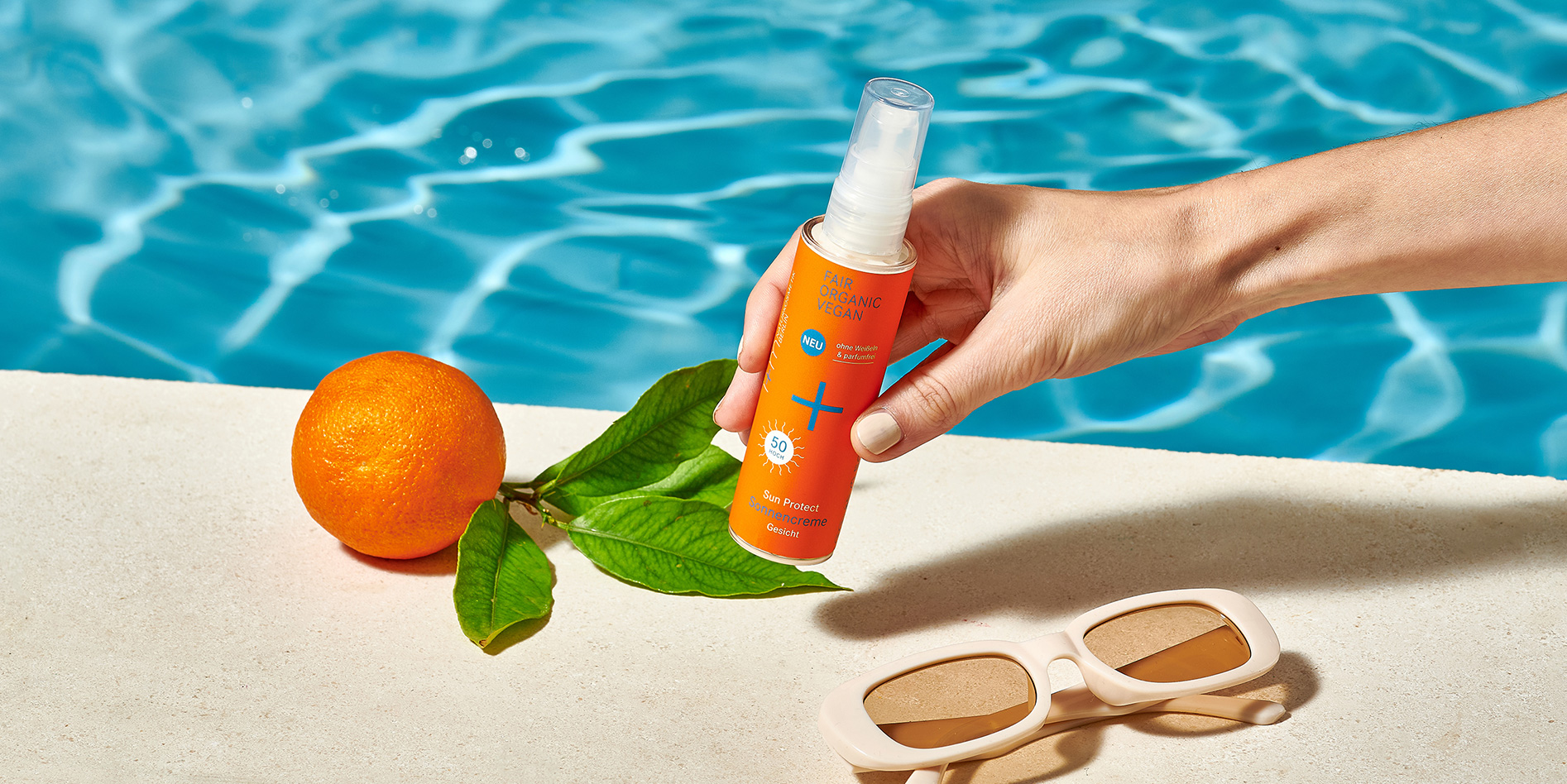 Sonnencreme Gesicht LSF 50 | Sun Protect | i+m NATURKOSMETIK BERLIN